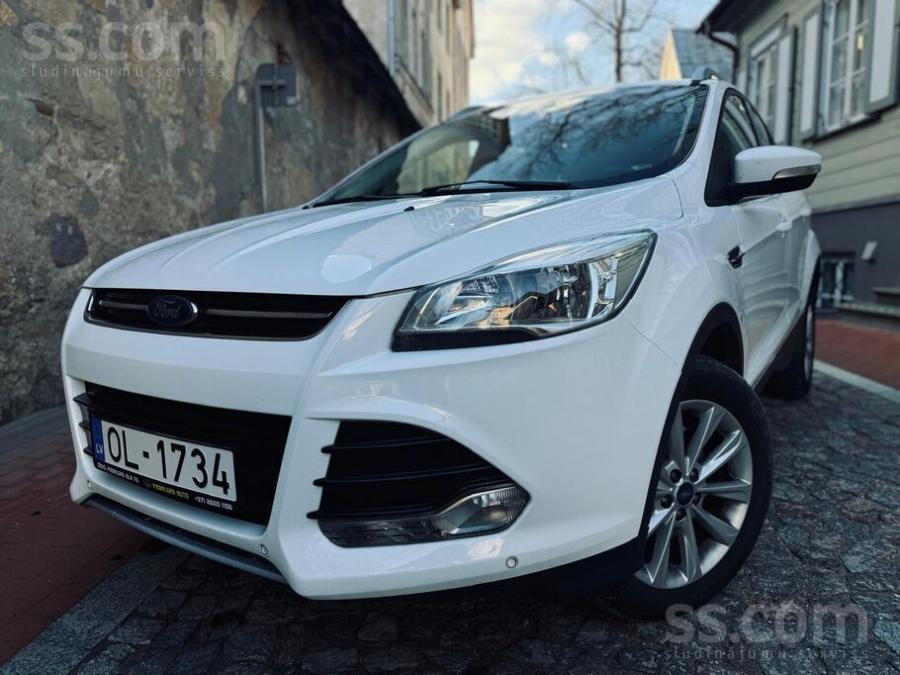 Balts Ford Kuga 2016 Cēsis, ar dzinēja tilpumu 2.00 L un nobraukumu 0 tūkst. km par 9500 €, foto 4 vietnē AUTOMOTO.COM.LV