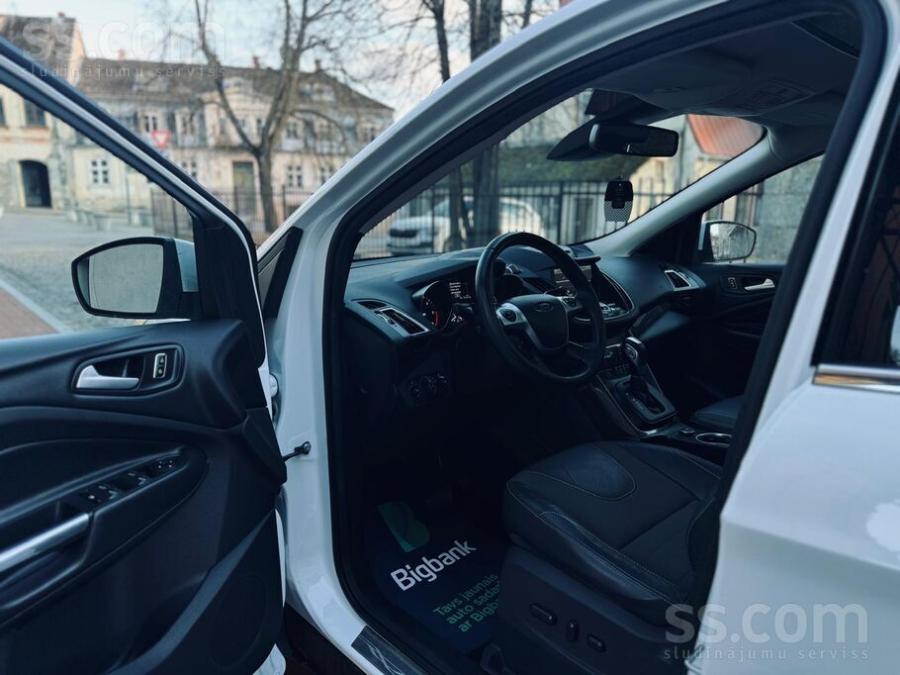 Balts Ford Kuga 2016 Cēsis, ar dzinēja tilpumu 2.00 L un nobraukumu 0 tūkst. km par 9500 €, foto 25 vietnē AUTOMOTO.COM.LV