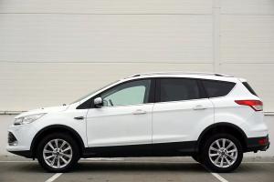 White Ford Kuga 2016 in Riga, with an engine capacity of 2.00 L and mileage of 158 thousand km for 7600 €, photo 7 on AUTOMOTO.COM.LV