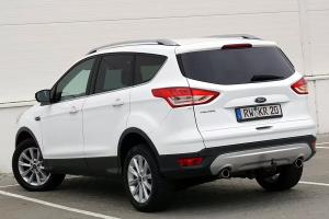White Ford Kuga 2016 in Riga, with an engine capacity of 2.00 L and mileage of 158 thousand km for 7600 €, photo 9 on AUTOMOTO.COM.LV