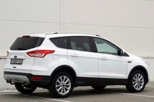 White Ford Kuga 2016 in Riga, with an engine capacity of 2.00 L and mileage of 158 thousand km for 7600 €, photo 12 on AUTOMOTO.COM.LV