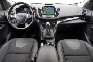 White Ford Kuga 2016 in Riga, with an engine capacity of 2.00 L and mileage of 158 thousand km for 7600 €, photo 19 on AUTOMOTO.COM.LV