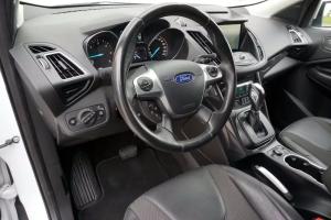 White Ford Kuga 2016 in Riga, with an engine capacity of 2.00 L and mileage of 158 thousand km for 7600 €, photo 23 on AUTOMOTO.COM.LV