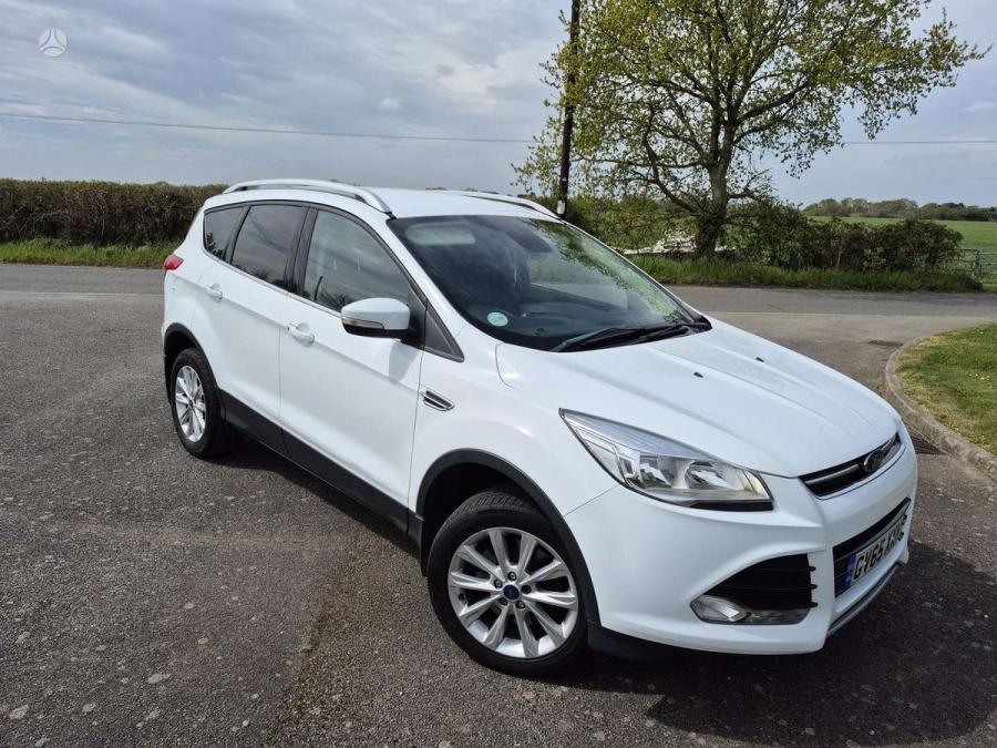 Balts Ford Kuga 2016 Kauņa, ar dzinēja tilpumu 2.00 L un nobraukumu 153 tūkst. km par 4499 €, foto 1 vietnē AUTOMOTO.COM.LV
