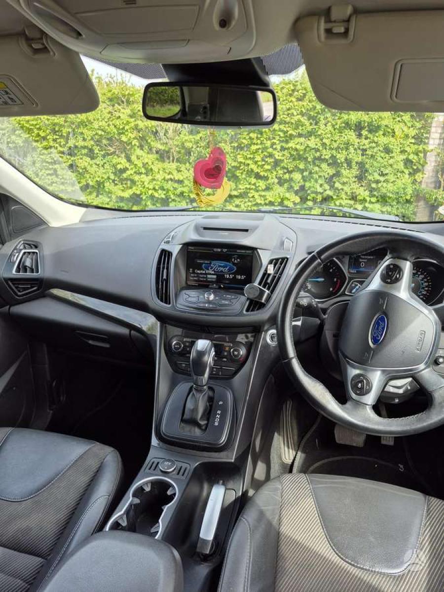 Balts Ford Kuga 2016 Kauņa, ar dzinēja tilpumu 2.00 L un nobraukumu 153 tūkst. km par 4499 €, foto 7 vietnē AUTOMOTO.COM.LV