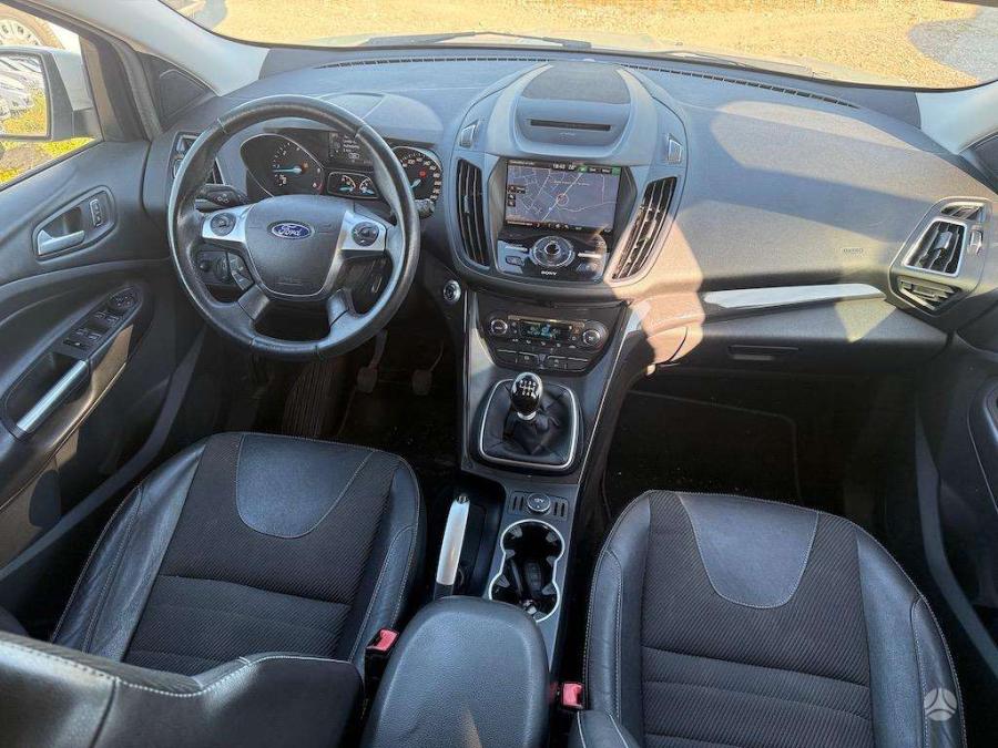 Balts Ford Kuga 2016 Šauļi, ar dzinēja tilpumu 1.50 L un nobraukumu 270 tūkst. km par 6700 €, foto 15 vietnē AUTOMOTO.COM.LV