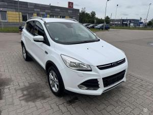 Balts Ford Kuga 2016 Kauņa, ar dzinēja tilpumu 1.50 L un nobraukumu 195 tūkst. km par 6950 €, foto  vietnē AUTOMOTO.COM.LV