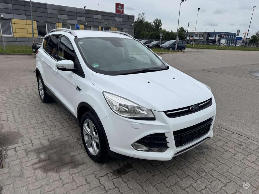 Balts Ford Kuga 2016 Kauņa, ar dzinēja tilpumu 1.50 L un nobraukumu 195 tūkst. km par 6950 €, foto 1 vietnē AUTOMOTO.COM.LV