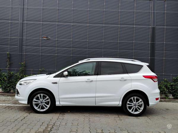 Ford Kuga 2016 Klaipėda vietnē Balts Ford Kuga 2016 Klaipėda, ar dzinēja tilpumu 2.00 L un nobraukumu 211 tūkst. km par 8900 €, foto 4 vietnē AUTOMOTO.COM.LV