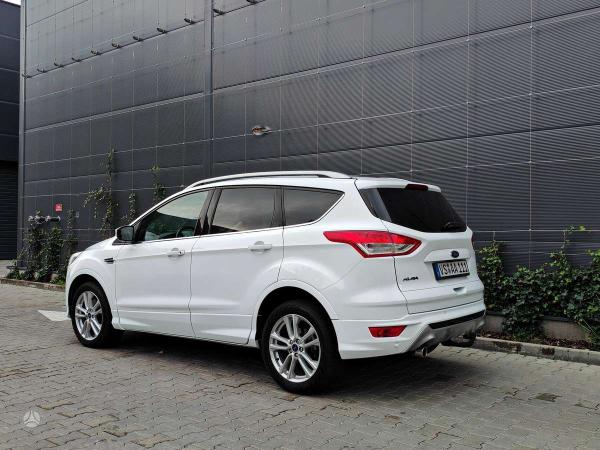 Ford Kuga 2016 Klaipėda vietnē Balts Ford Kuga 2016 Klaipėda, ar dzinēja tilpumu 2.00 L un nobraukumu 211 tūkst. km par 8900 €, foto 5 vietnē AUTOMOTO.COM.LV