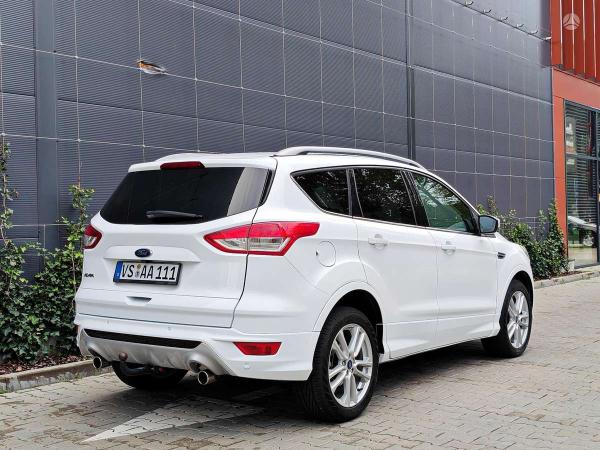 Ford Kuga 2016 Klaipėda vietnē Balts Ford Kuga 2016 Klaipėda, ar dzinēja tilpumu 2.00 L un nobraukumu 211 tūkst. km par 8900 €, foto 8 vietnē AUTOMOTO.COM.LV
