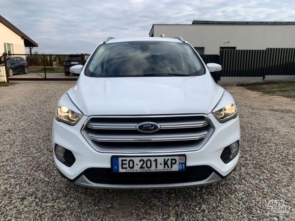 White Ford Kuga 2017 in Vilnius, with an engine capacity of 1.50 L and mileage of 192 thousand km for 9850 €, photo 8 on AUTOMOTO.COM.LV
