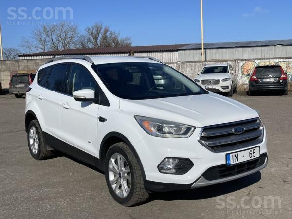 Balts Ford Kuga 2017 Rīga, ar dzinēja tilpumu 2.00 L un nobraukumu 0 tūkst. km par 9300 €, foto 1 vietnē AUTOMOTO.COM.LV