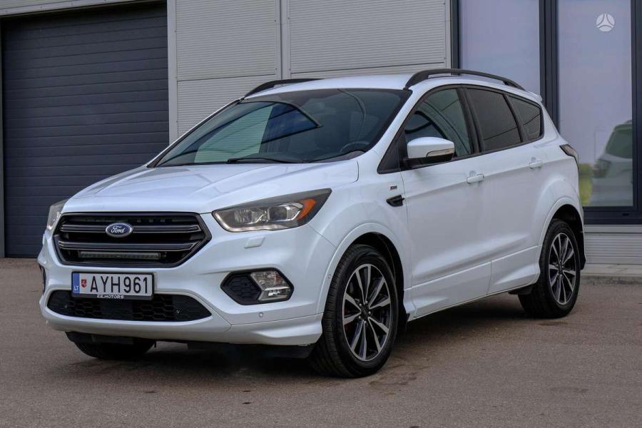 Balts Ford Kuga 2017 Kauņa, ar dzinēja tilpumu 2.00 L un nobraukumu 233 tūkst. km par 11900 €, foto 5 vietnē AUTOMOTO.COM.LV