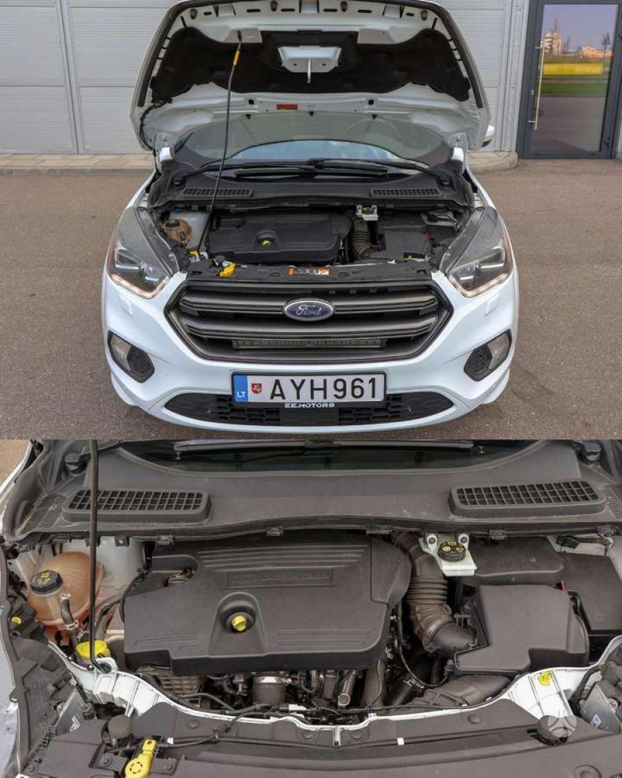 Balts Ford Kuga 2017 Kauņa, ar dzinēja tilpumu 2.00 L un nobraukumu 233 tūkst. km par 11900 €, foto 16 vietnē AUTOMOTO.COM.LV