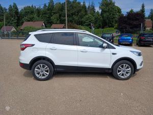White Ford Kuga 2017 in Kelme, with an engine capacity of 1.50 L and mileage of 159 thousand km for 7200 €, photo 9 on AUTOMOTO.COM.LV