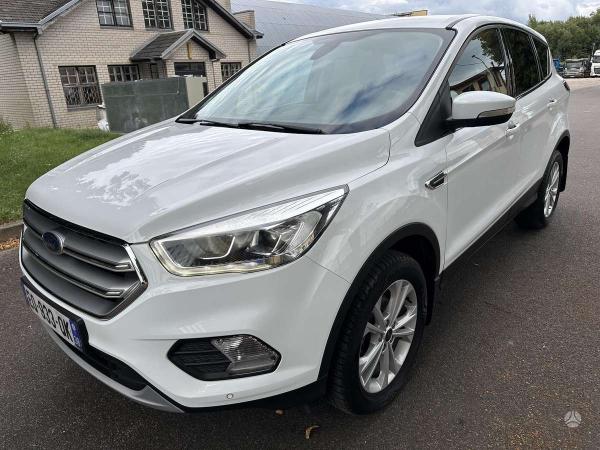 Balts Ford Kuga 2017 Tauragė, ar dzinēja tilpumu 1.50 L un nobraukumu 115 tūkst. km par 9500 €, foto 1 vietnē AUTOMOTO.COM.LV