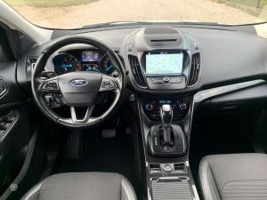 White Ford Kuga 2017 in Vilnius, with an engine capacity of 1.50 L and mileage of 192 thousand km for 8450 €, photo 20 on AUTOMOTO.COM.LV
