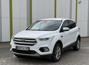 White Ford Kuga 2017 in Raseiniai, with an engine capacity of 2.00 L and mileage of 300 thousand km for 6499 €, photo 9 on AUTOMOTO.COM.LV