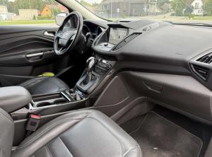White Ford Kuga 2017 in Raseiniai, with an engine capacity of 2.00 L and mileage of 300 thousand km for 6499 €, photo 16 on AUTOMOTO.COM.LV