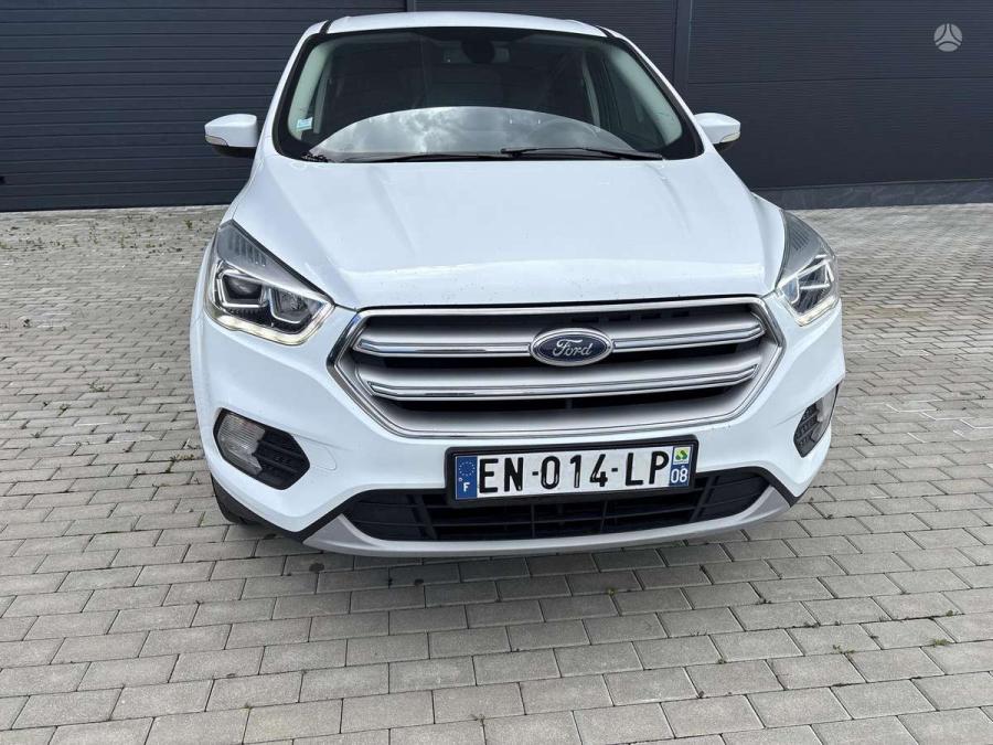 Balts Ford Kuga 2017 Klaipėda, ar dzinēja tilpumu 2.00 L un nobraukumu 261 tūkst. km par 9400 €, foto 3 vietnē AUTOMOTO.COM.LV