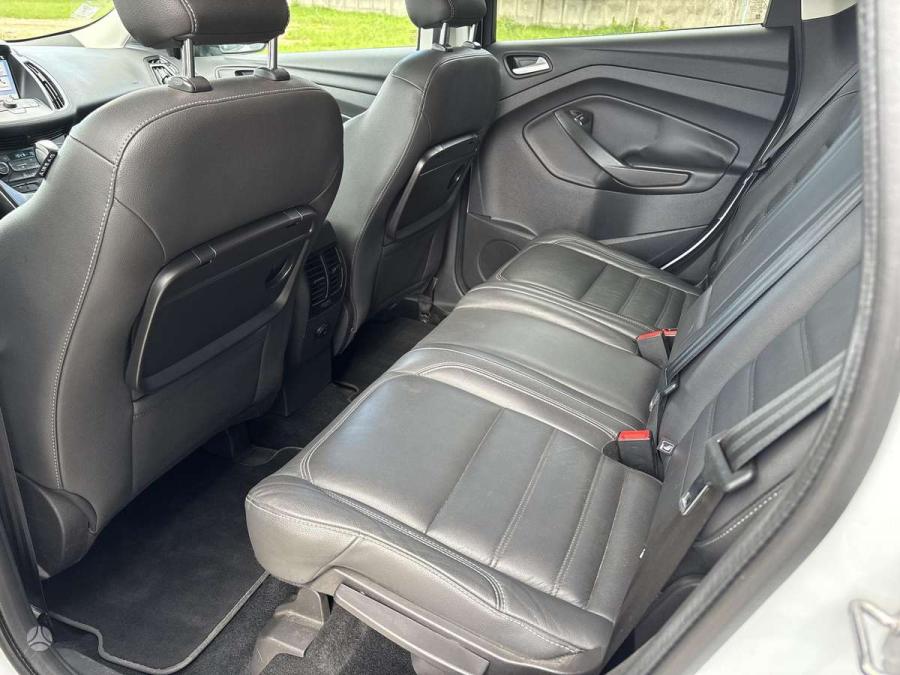 Balts Ford Kuga 2017 Klaipėda, ar dzinēja tilpumu 2.00 L un nobraukumu 261 tūkst. km par 9400 €, foto 14 vietnē AUTOMOTO.COM.LV