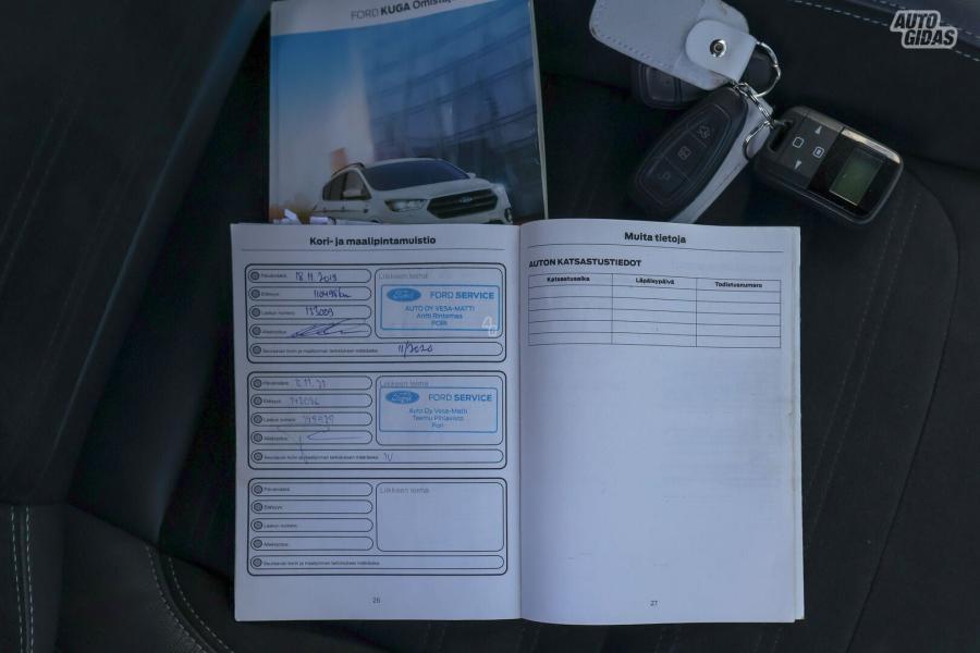 Balts Ford Kuga 2017 Kauņa, ar dzinēja tilpumu 2.00 L un nobraukumu 233 tūkst. km par 10500 €, foto 33 vietnē AUTOMOTO.COM.LV