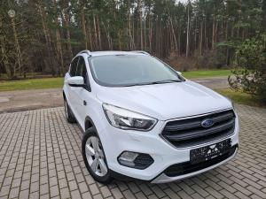 White Ford Kuga 2018 in Ukmerge, with an engine capacity of 1.50 L and mileage of 168 thousand km for 8900 €, photo 13 on AUTOMOTO.COM.LV
