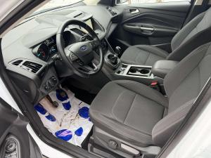 White Ford Kuga 2018 in Taurage, with an engine capacity of 1.50 L and mileage of 245 thousand km for 7900 €, photo 6 on AUTOMOTO.COM.LV