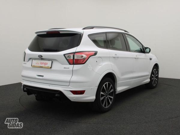 White Ford Kuga 2018 in Vilnius, with an engine capacity of 1.50 L and mileage of 164 thousand km for 12799 €, photo 8 on AUTOMOTO.COM.LV