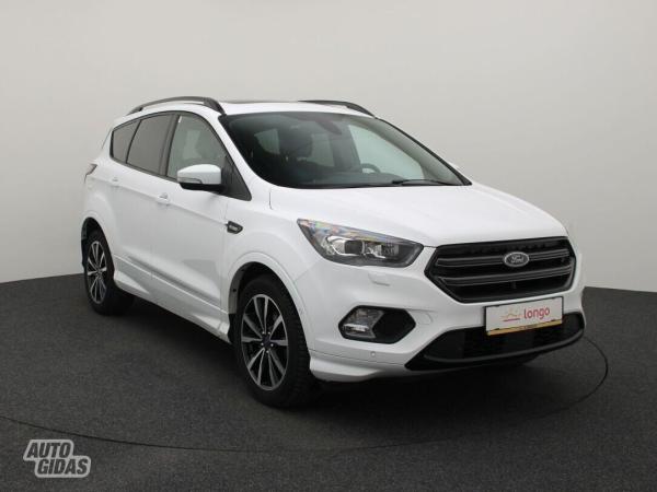 White Ford Kuga 2018 in Vilnius, with an engine capacity of 1.50 L and mileage of 164 thousand km for 12799 €, photo 10 on AUTOMOTO.COM.LV