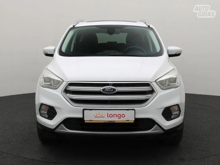 White Ford Kuga 2018 in Vilnius, with an engine capacity of 1.50 L and mileage of 102 thousand km for 12599 €, photo 4 on AUTOMOTO.COM.LV