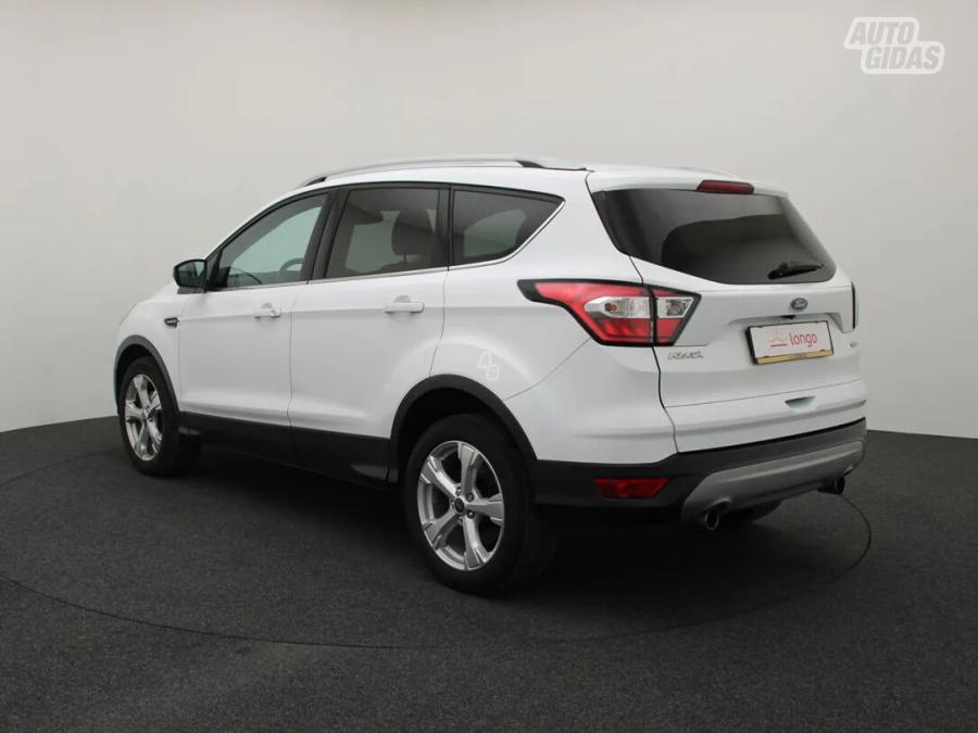 White Ford Kuga 2018 in Vilnius, with an engine capacity of 1.50 L and mileage of 102 thousand km for 12599 €, photo 8 on AUTOMOTO.COM.LV
