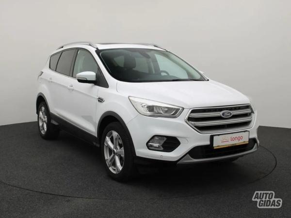 White Ford Kuga 2018 in Vilnius, with an engine capacity of 1.50 L and mileage of 102 thousand km for 12599 €, photo 10 on AUTOMOTO.COM.LV