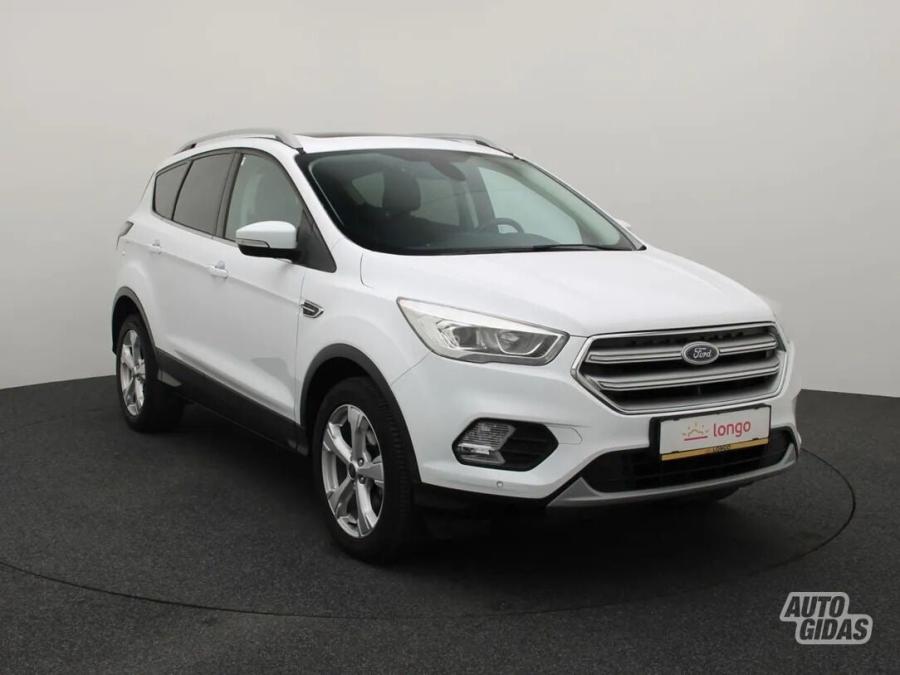 White Ford Kuga 2018 in Vilnius, with an engine capacity of 1.50 L and mileage of 102 thousand km for 12599 €, photo 11 on AUTOMOTO.COM.LV