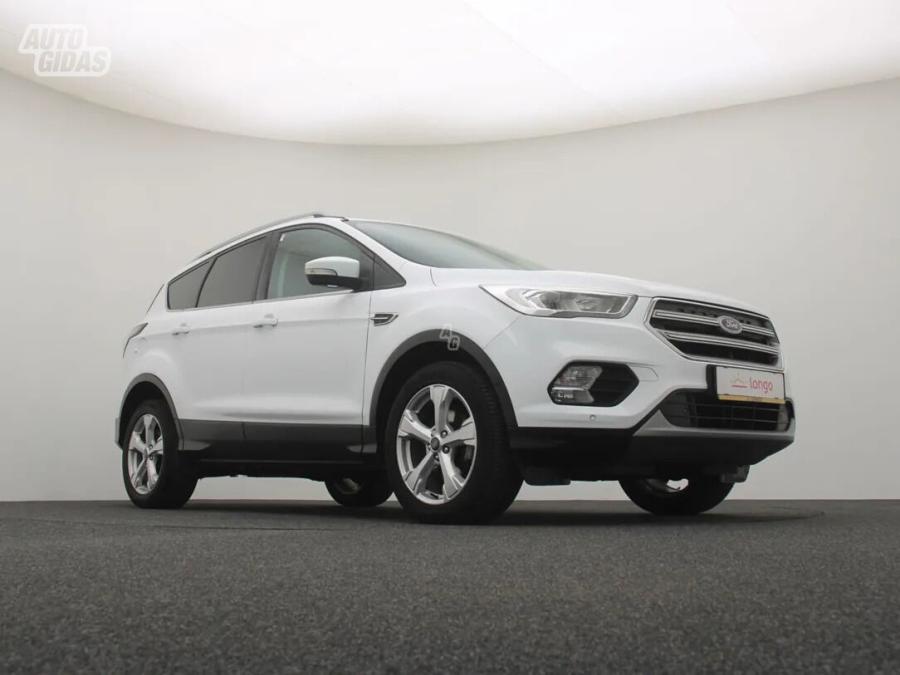 White Ford Kuga 2018 in Vilnius, with an engine capacity of 1.50 L and mileage of 102 thousand km for 12599 €, photo 12 on AUTOMOTO.COM.LV