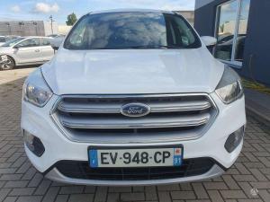 White Ford Kuga 2018 in Taurage, with an engine capacity of 1.50 L and mileage of 174 thousand km for 6950 €, photo 3 on AUTOMOTO.COM.LV