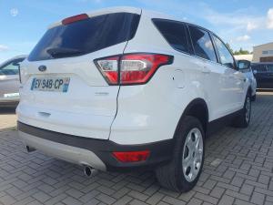 White Ford Kuga 2018 in Taurage, with an engine capacity of 1.50 L and mileage of 174 thousand km for 6950 €, photo 7 on AUTOMOTO.COM.LV