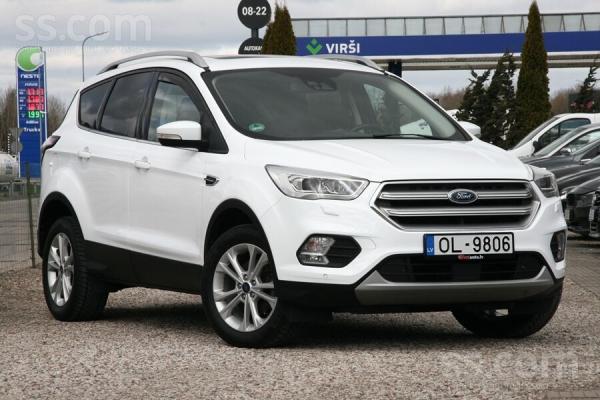 Balts Ford Kuga 2018 Tukums, ar dzinēja tilpumu 1.50 L un nobraukumu 156 tūkst. km par 12900 €, foto 2 vietnē AUTOMOTO.COM.LV
