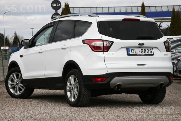 Balts Ford Kuga 2018 Tukums, ar dzinēja tilpumu 1.50 L un nobraukumu 156 tūkst. km par 12900 €, foto 4 vietnē AUTOMOTO.COM.LV