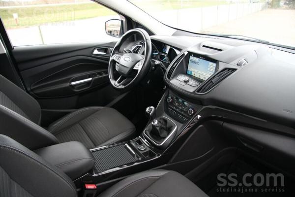 Balts Ford Kuga 2018 Tukums, ar dzinēja tilpumu 1.50 L un nobraukumu 156 tūkst. km par 12900 €, foto 7 vietnē AUTOMOTO.COM.LV