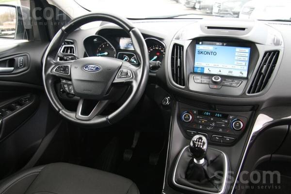 Balts Ford Kuga 2018 Tukums, ar dzinēja tilpumu 1.50 L un nobraukumu 156 tūkst. km par 12900 €, foto 9 vietnē AUTOMOTO.COM.LV