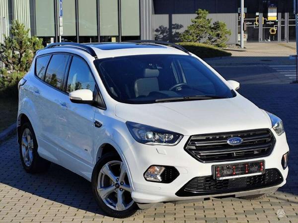 Balts Ford Kuga 2019 Šauļi, ar dzinēja tilpumu 1.50 L un nobraukumu 107 tūkst. km par 12900 €, foto 10 vietnē AUTOMOTO.COM.LV