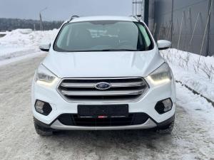 White Ford Kuga 2019 in Vilnius, with an engine capacity of 1.50 L and mileage of 72 thousand km for 14950 €, photo 2 on AUTOMOTO.COM.LV