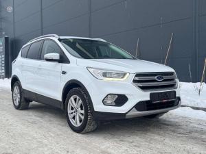 White Ford Kuga 2019 in Vilnius, with an engine capacity of 1.50 L and mileage of 72 thousand km for 14950 €, photo 3 on AUTOMOTO.COM.LV