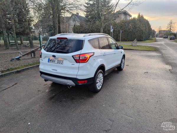 White Ford Kuga 2019 in Kaunas, with an engine capacity of 2.00 L and mileage of 202 thousand km for 13000 €, photo 4 on AUTOMOTO.COM.LV