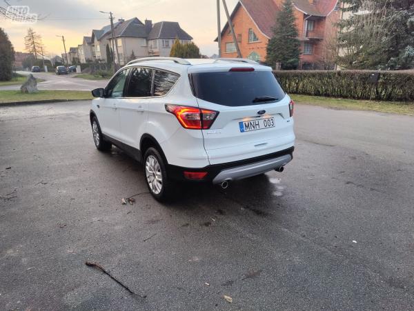White Ford Kuga 2019 in Kaunas, with an engine capacity of 2.00 L and mileage of 202 thousand km for 13000 €, photo 6 on AUTOMOTO.COM.LV