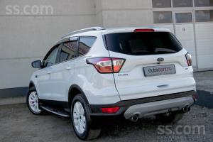 White Ford Kuga 2019 in Tukums, with an engine capacity of 2.00 L and mileage of 226 thousand km for 10998 €, photo 6 on AUTOMOTO.COM.LV