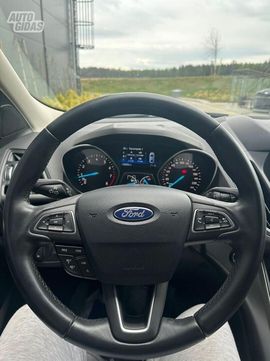 White Ford Kuga 2019 in Vilnius, with an engine capacity of 1.50 L and mileage of 72 thousand km for 11950 €, photo 14 on AUTOMOTO.COM.LV