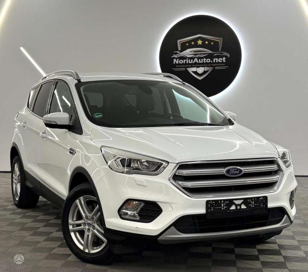 Balts Ford Kuga 2019 Marijampole, ar dzinēja tilpumu 2.00 L un nobraukumu 103 tūkst. km par 10650 €, foto  vietnē AUTOMOTO.COM.LV